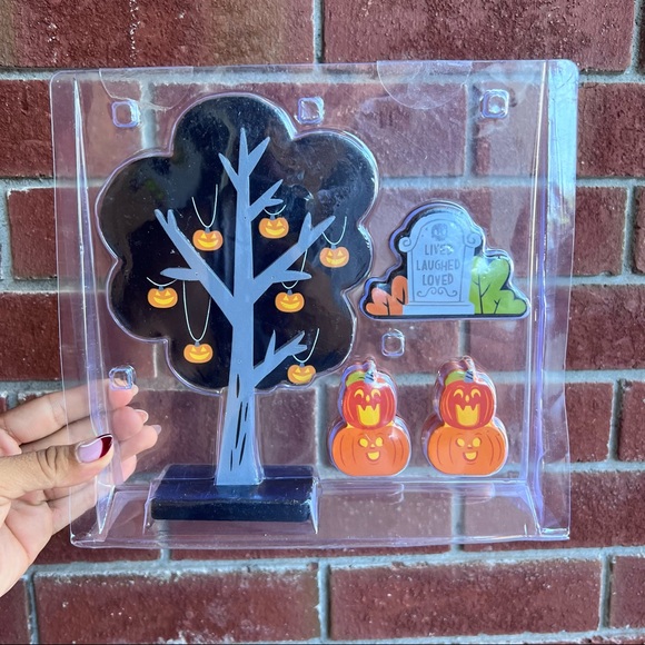 Target | Holiday | Target Hyde Eek Mini Mantel Wood Tree Pumpkins ...